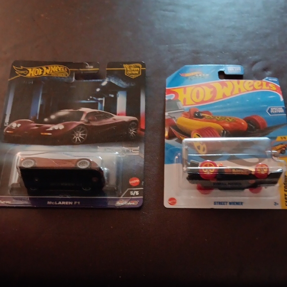 Mattel | Toys | Mclaren F And Street Wiener Toy Cars | Poshmark